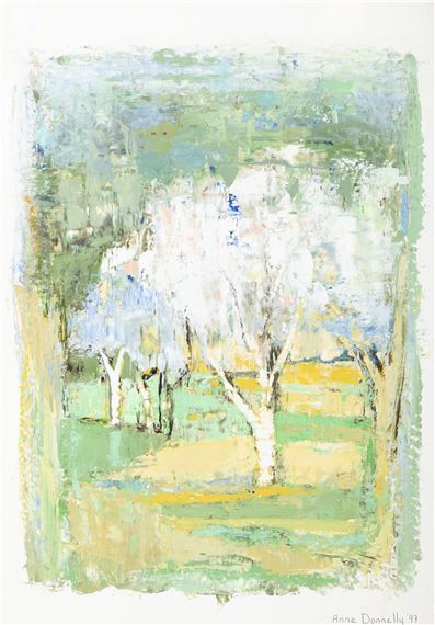 Anne Donnelly | Almond Tree in Bloom | MutualArt