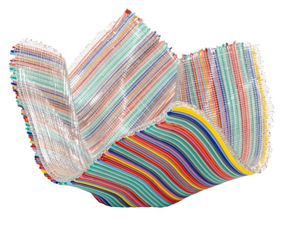 Carole Perry | Carole Perry Fused Glass Bowl | MutualArt