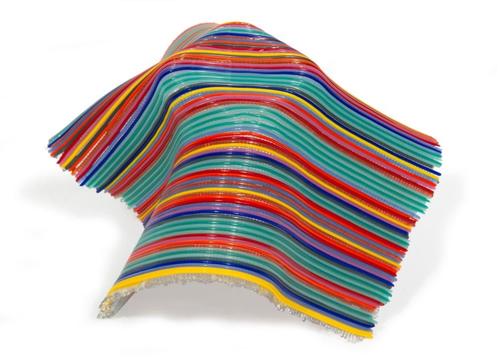 Carole Perry | Carole Perry Fused Glass Bowl | MutualArt