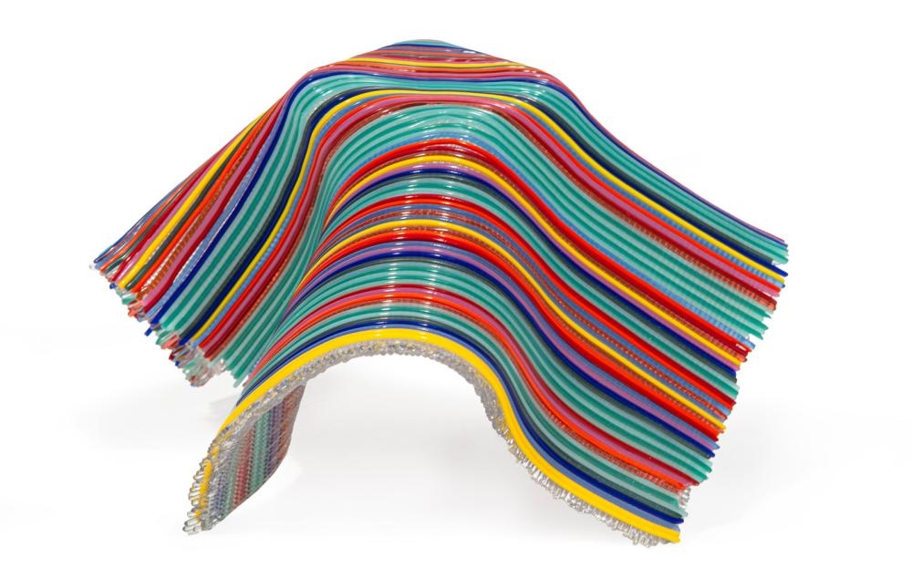 Carole Perry | Carole Perry Fused Glass Bowl | MutualArt