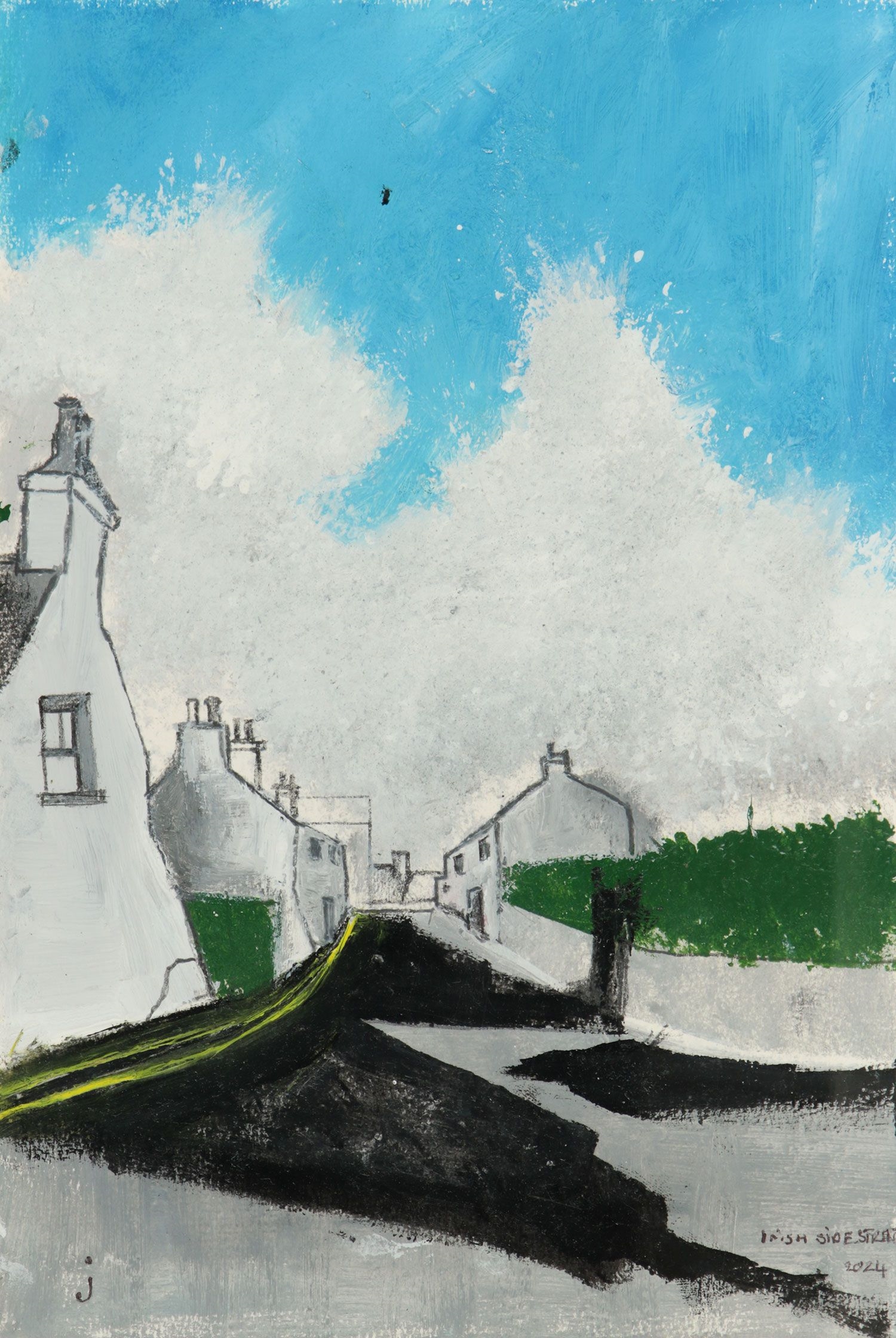 Jeff Adams | IRISH SIDE STREET (2024) | MutualArt