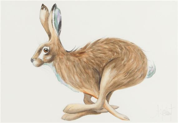 Anne Jolivet | HARE ON THE RUN | MutualArt