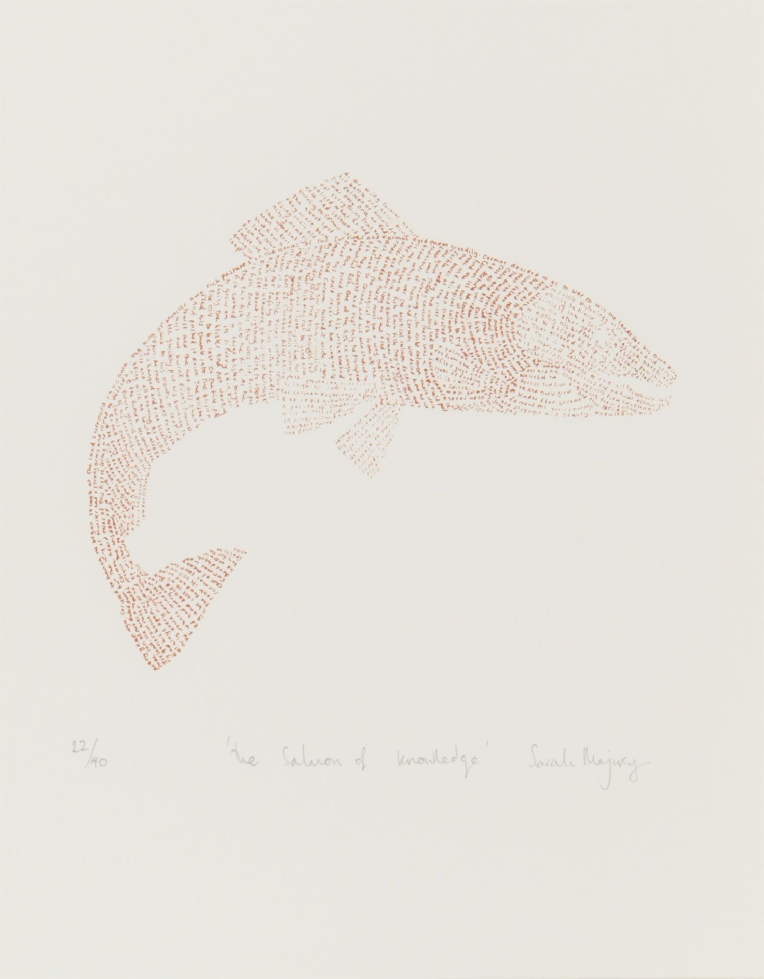 Sarah Majury | THE SALMON OF KNOWLEDGE | MutualArt
