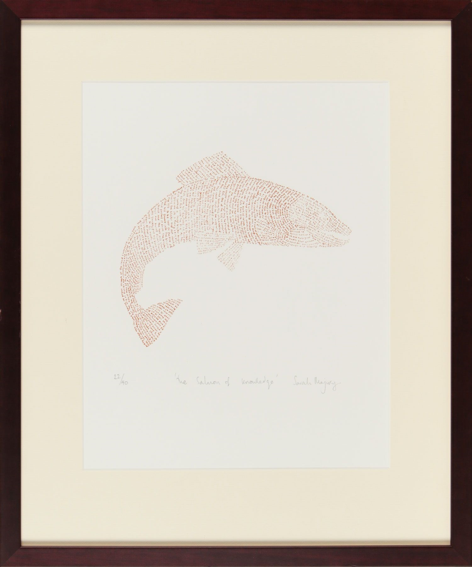Sarah Majury | THE SALMON OF KNOWLEDGE | MutualArt