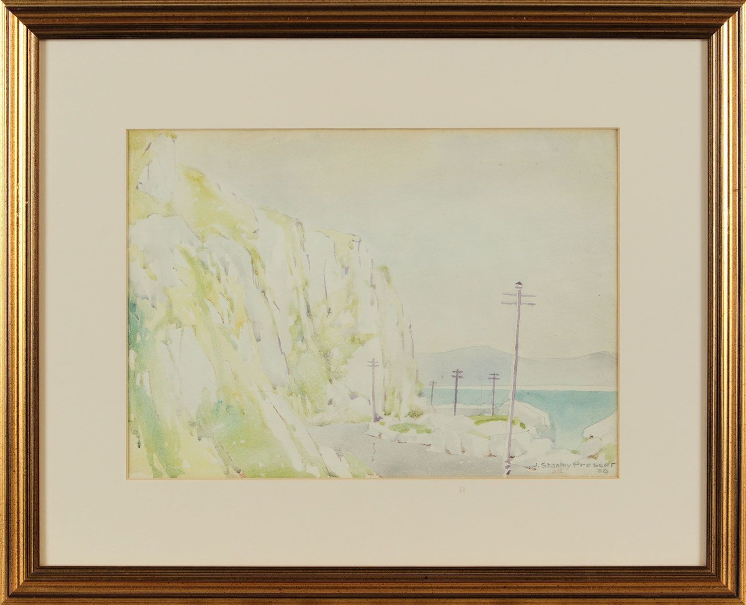 James Stanley Prosser | COUNTY ANTRIM COAST (1938) | MutualArt