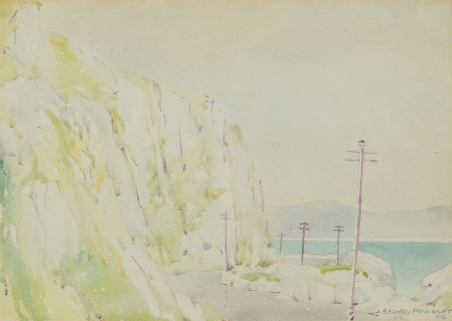 James Stanley Prosser | COUNTY ANTRIM COAST (1938) | MutualArt