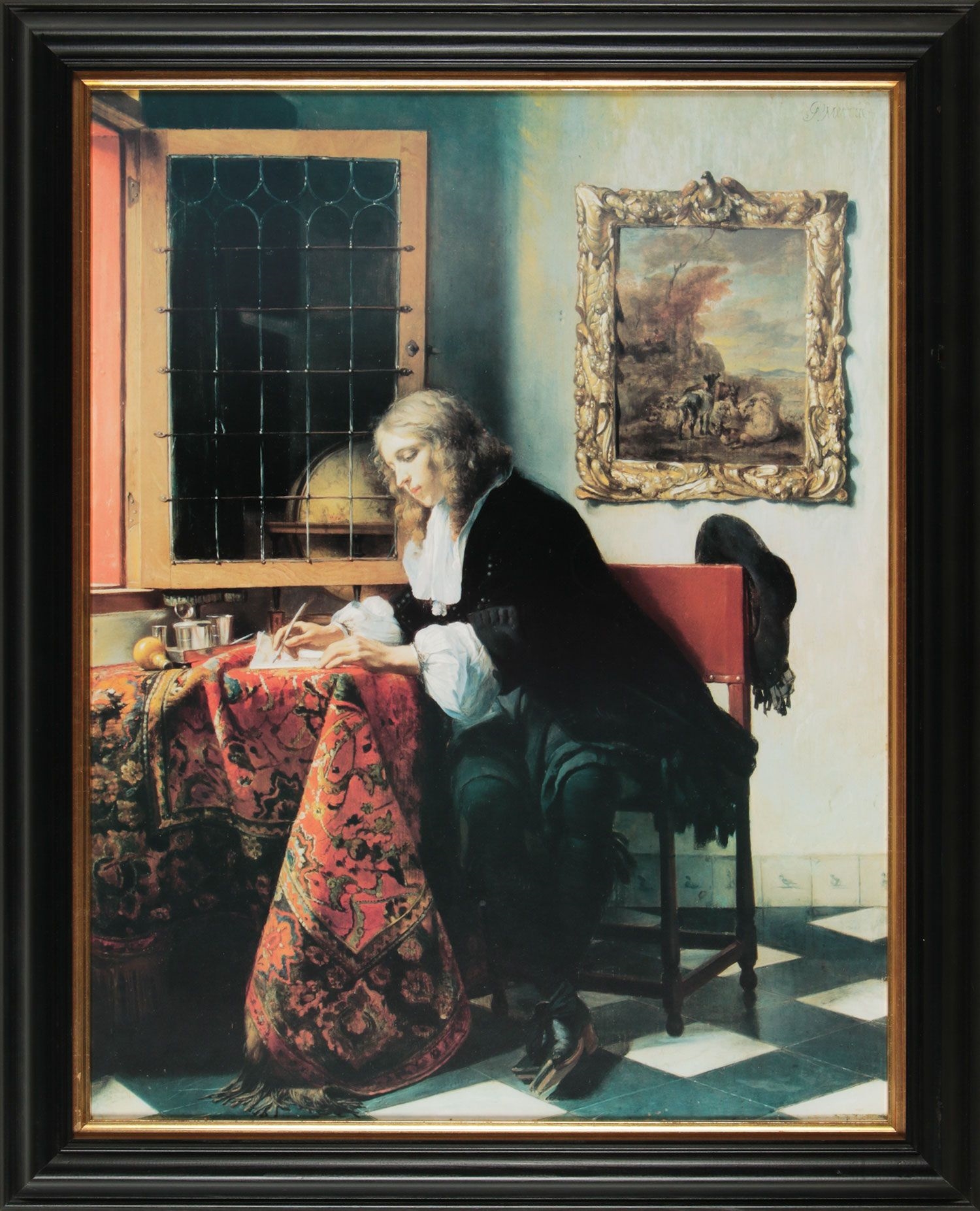 Gabriel Metsu | MAN WRITING A LETTER | MutualArt