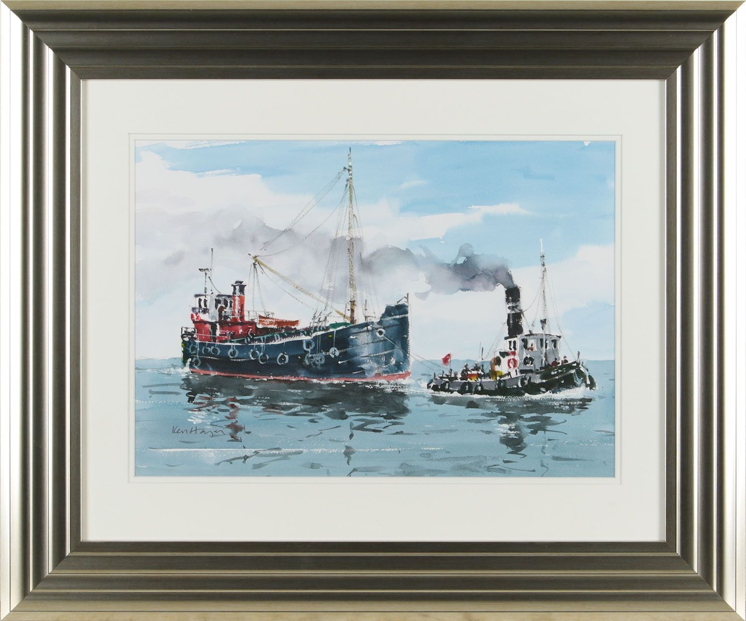 Kenny Hayes | TO THE BREAKERS YARD | MutualArt