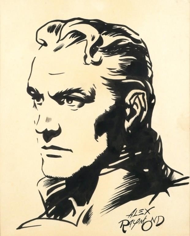 Alex Raymond | ALEX RAYMOND Comic Drawing | MutualArt