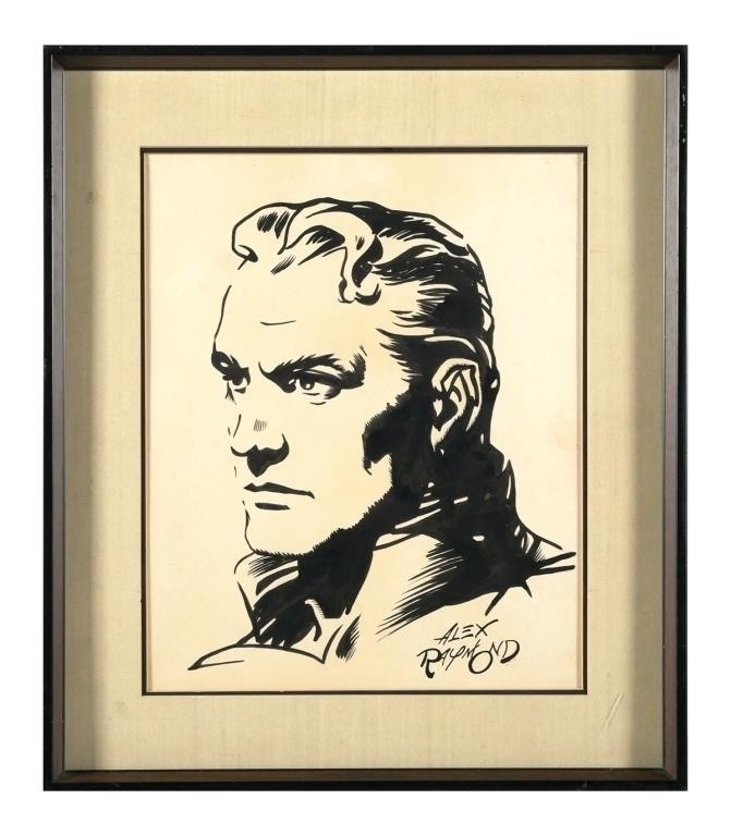 Alex Raymond | ALEX RAYMOND Comic Drawing | MutualArt