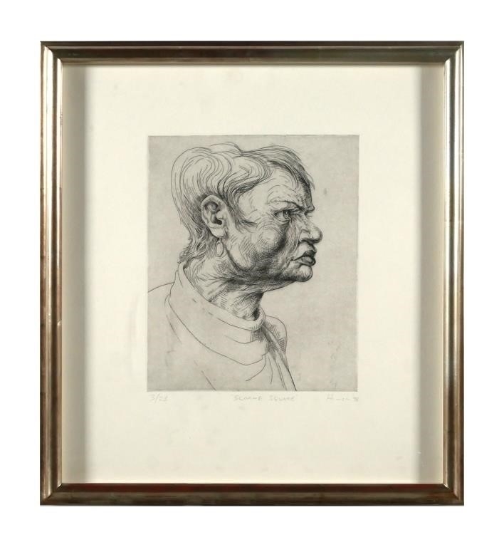 Peter Howson Obe | portrait of a man (1998) | MutualArt