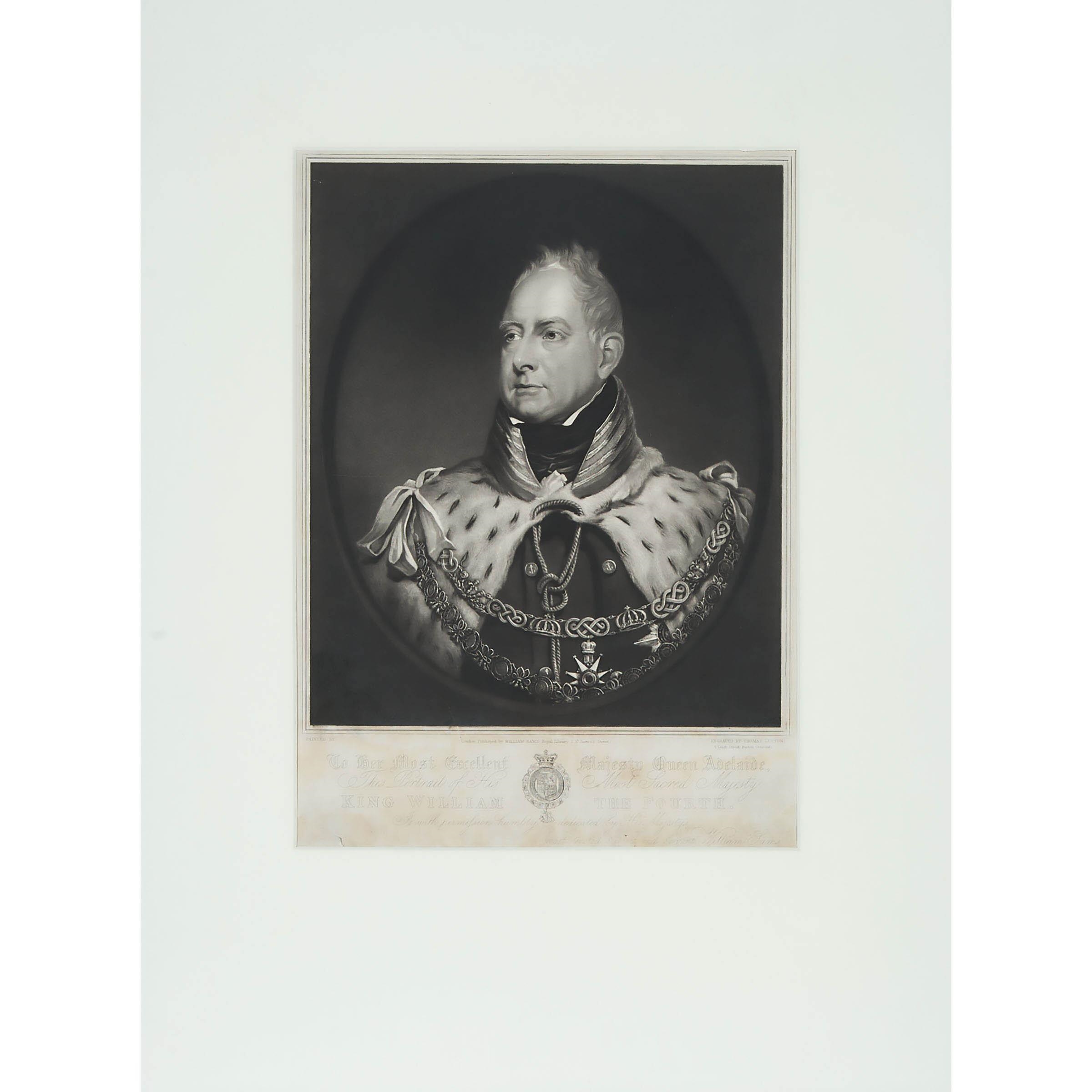 Thomas Goff Lupton | KING WILLIAM THE FOURTH; ADMIRAL SIR THOMAS ...