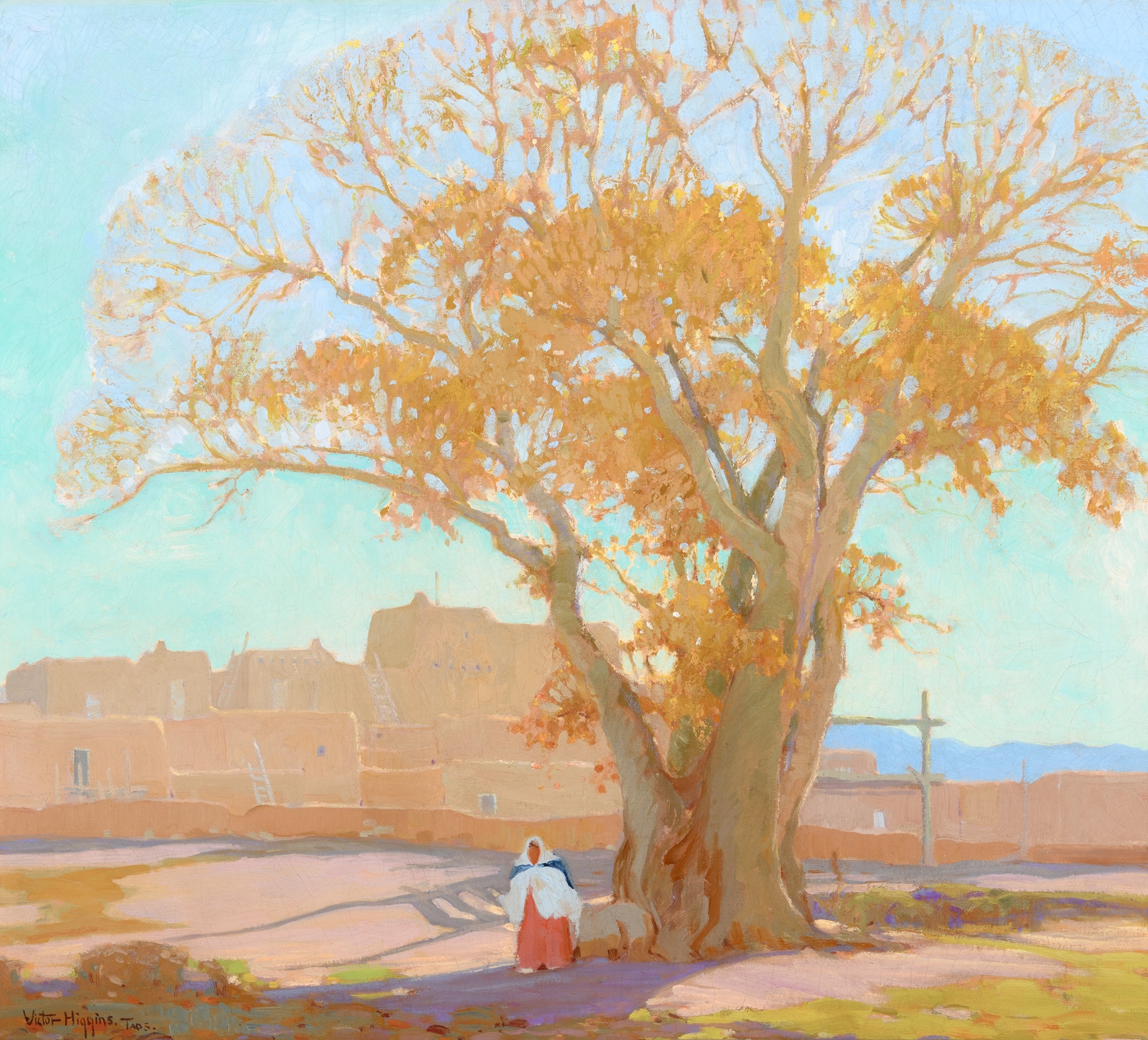 Victor Higgins | A Mountain Ceremony (1930) | MutualArt