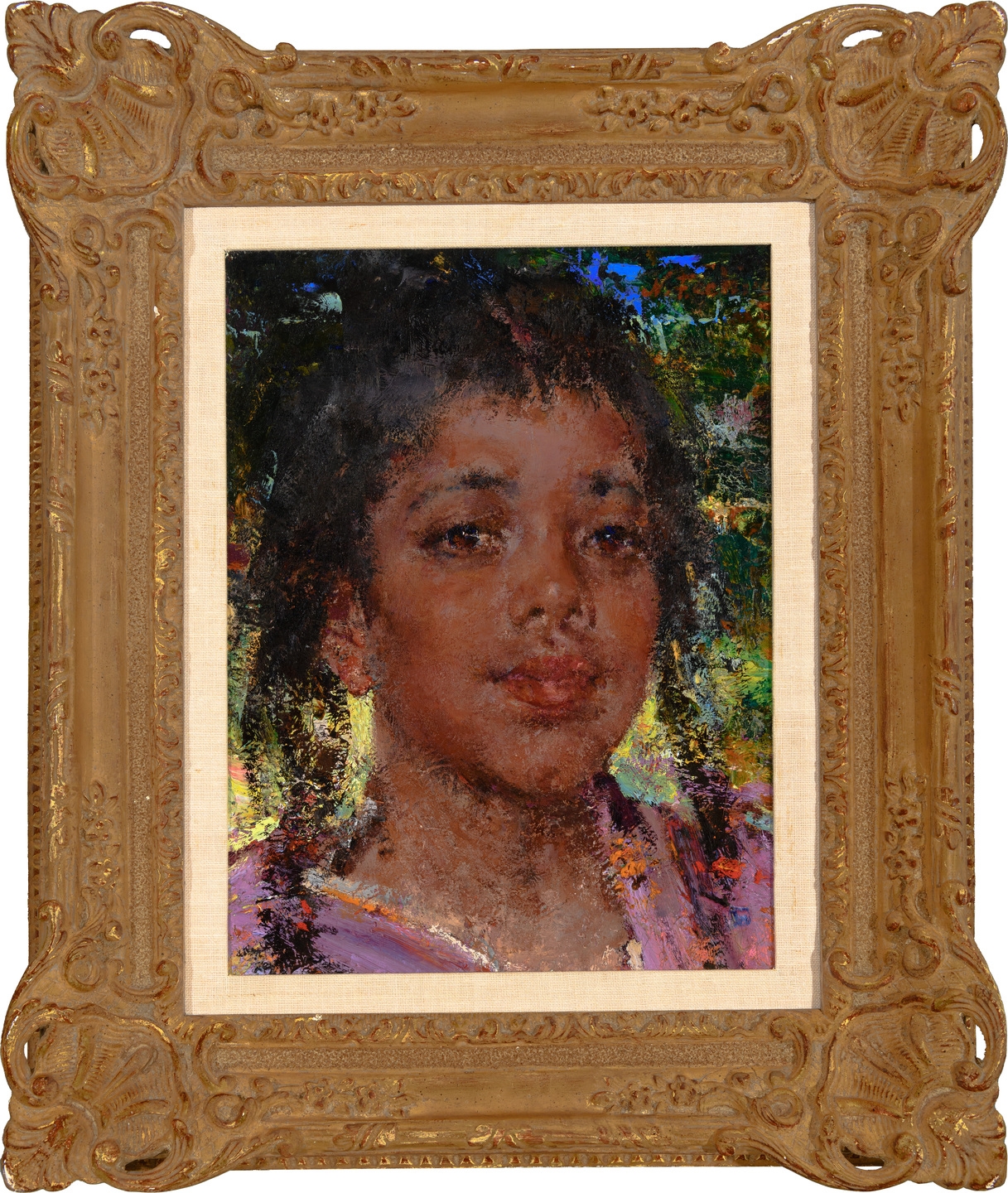 Nicolai Fechin | Portrait of a Girl | MutualArt