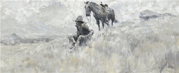 Harvey Thomas Dunn | The Cowboy | MutualArt
