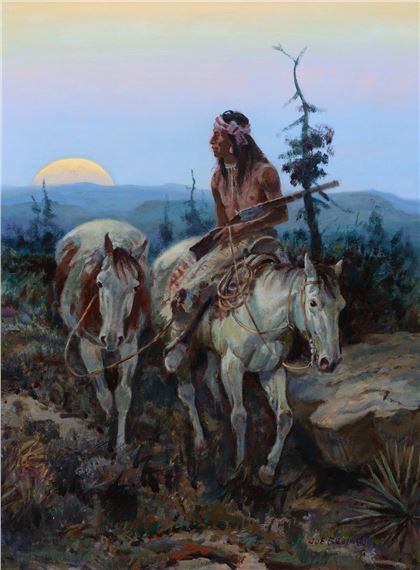 Joe Beeler | Apache Moon | MutualArt