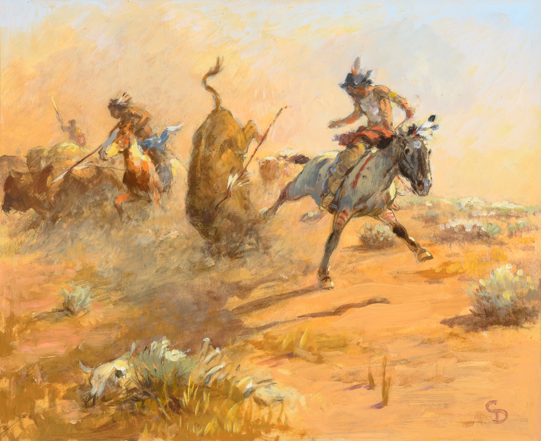 Charlie Dye | Good Medicine for a Sick Horse | MutualArt