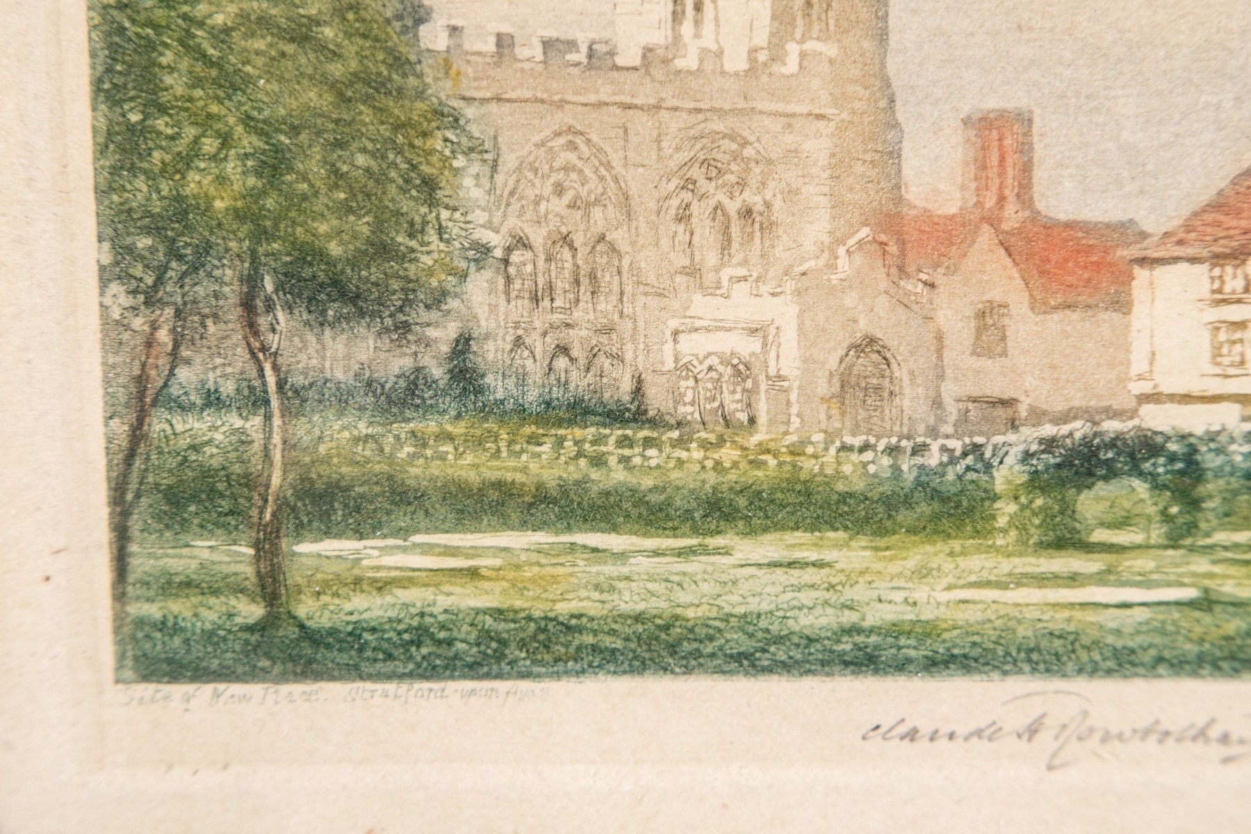 Claude Rowbotham | Stratford on Avon, The Site of New Place | MutualArt