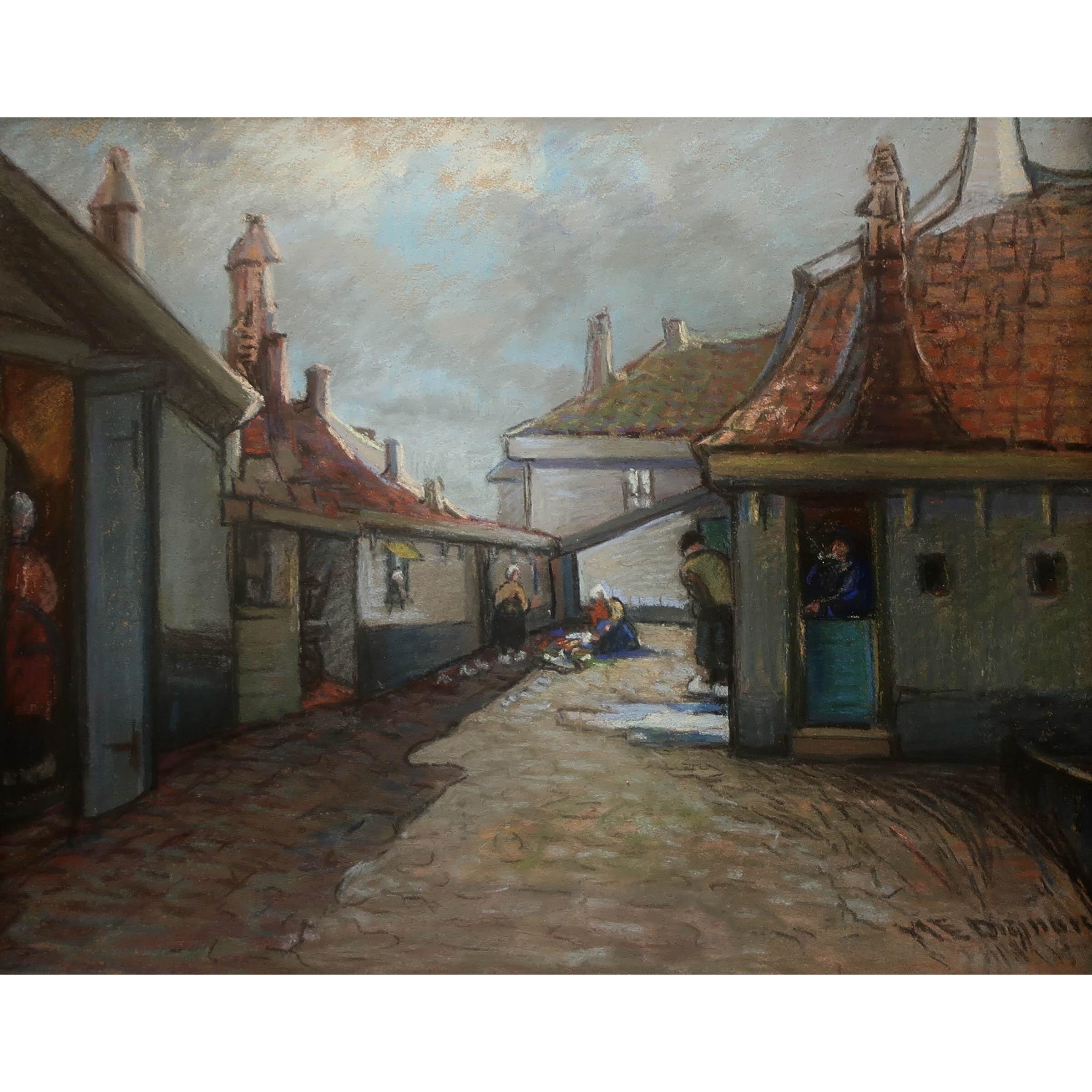 Mary Dignam | MARY ELLA WILLIAMS DIGNAM (CANADIAN, 1860-1938), WASHING ...