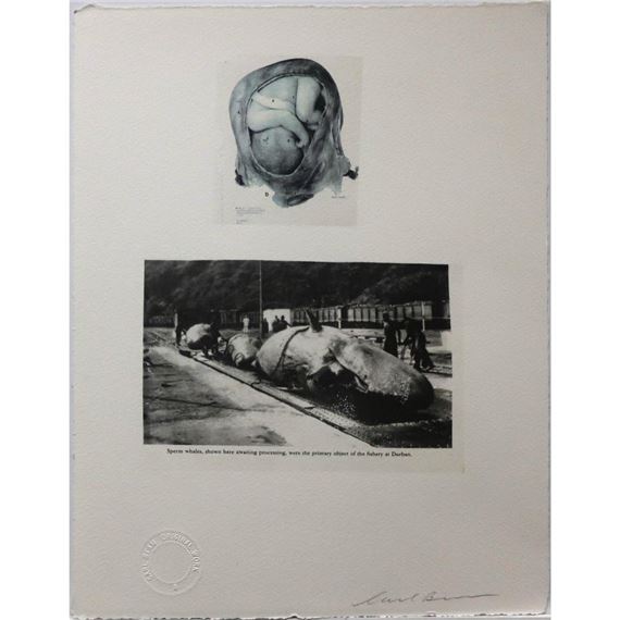 Carl Beam | CARL BEAM (CANADIAN, 1943-2005), UNBORN/SPERM WHALES ...