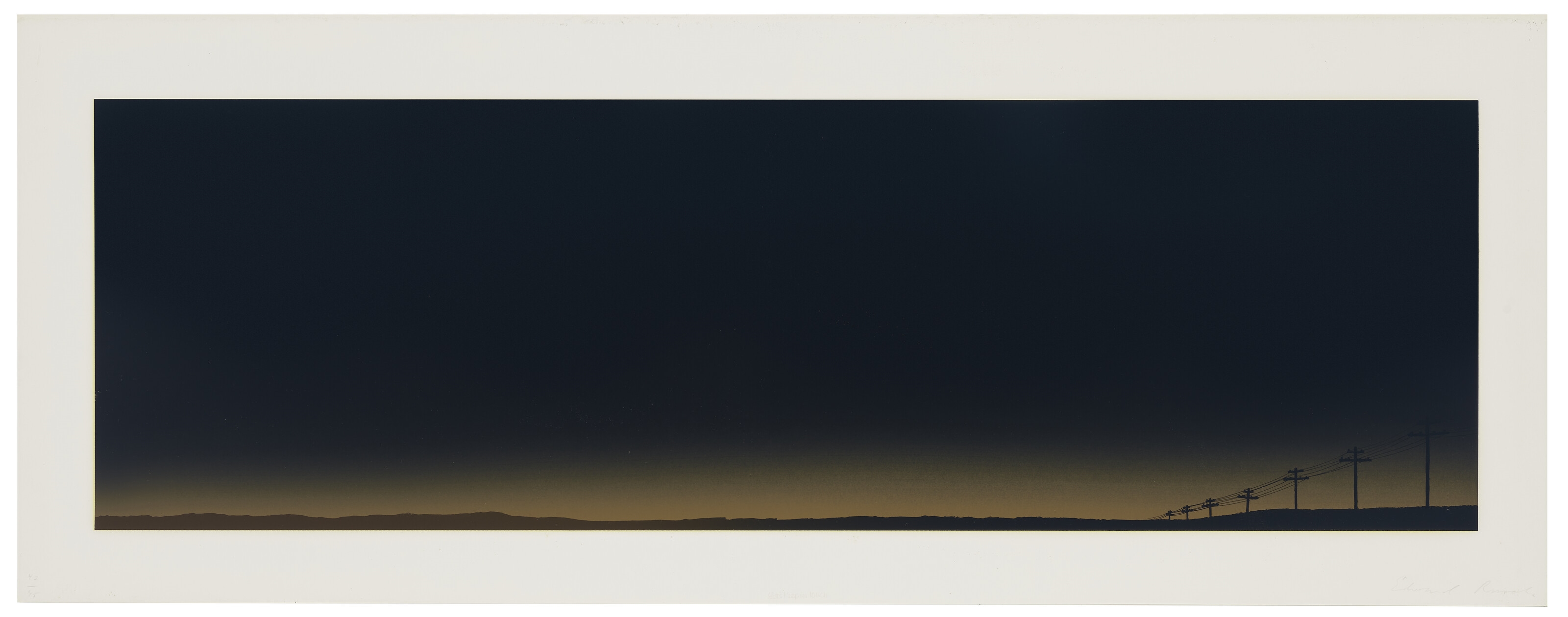 Ed Ruscha | Let's Keep in Touch (1978) | MutualArt