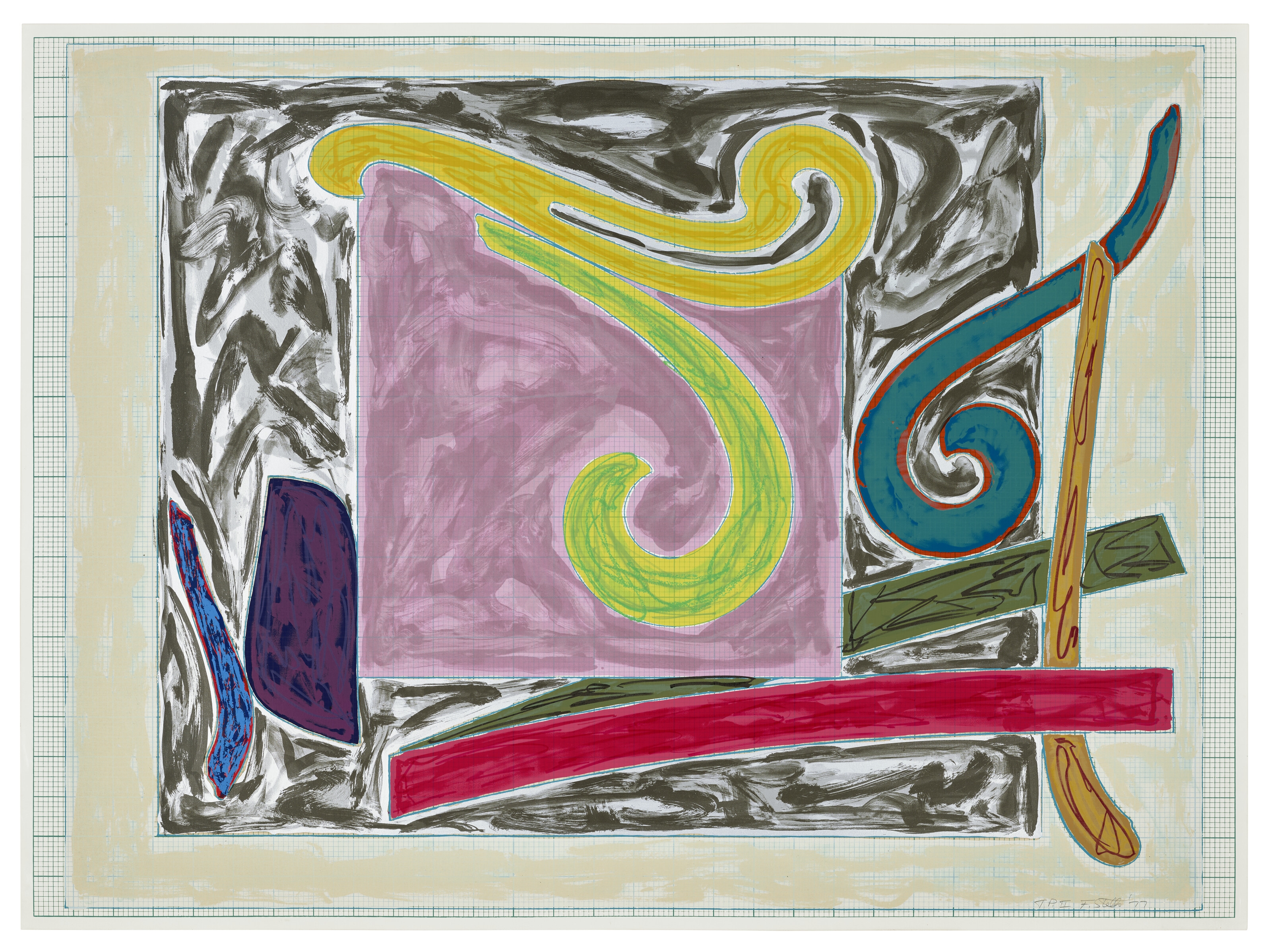 Frank Stella | IMOLA THREE II (AXSOM 164; TYLER 602) (1984) | MutualArt