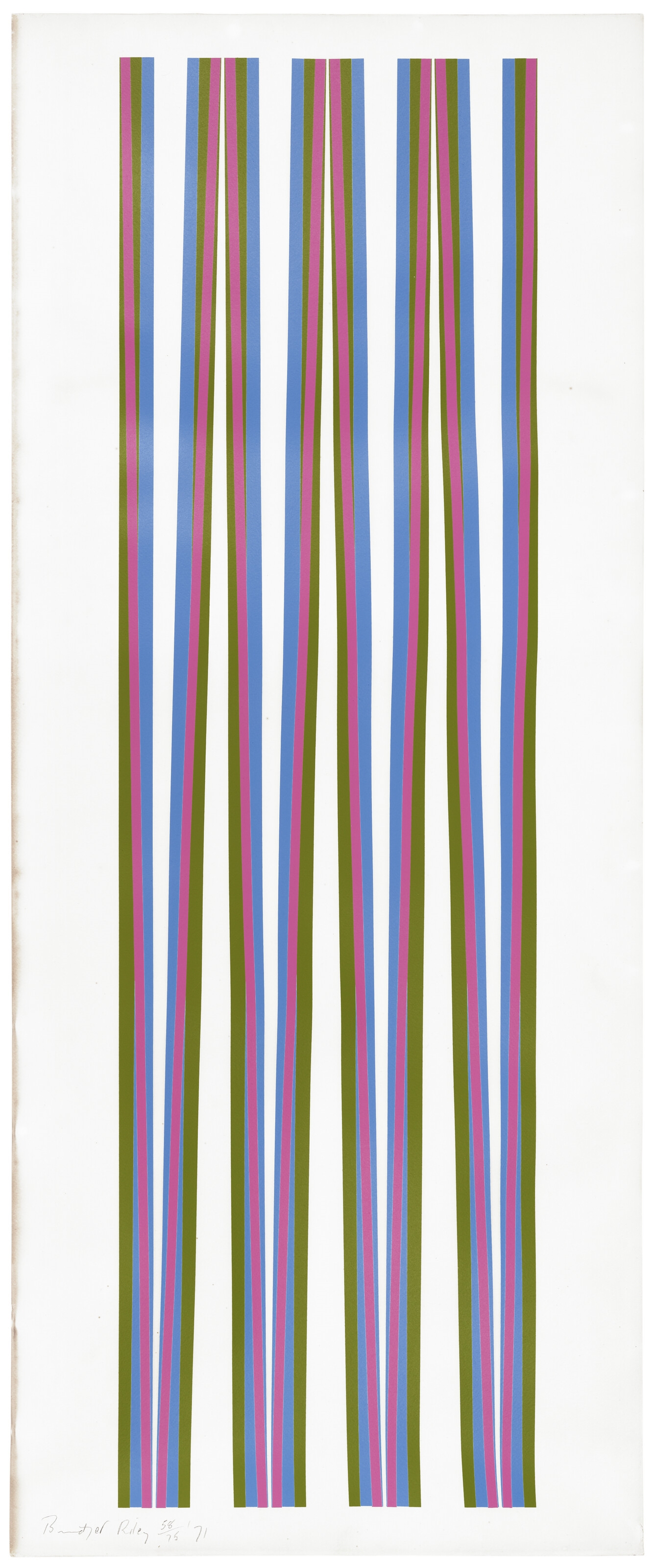 Bridget Riley | JULY 28TH (1979) | MutualArt