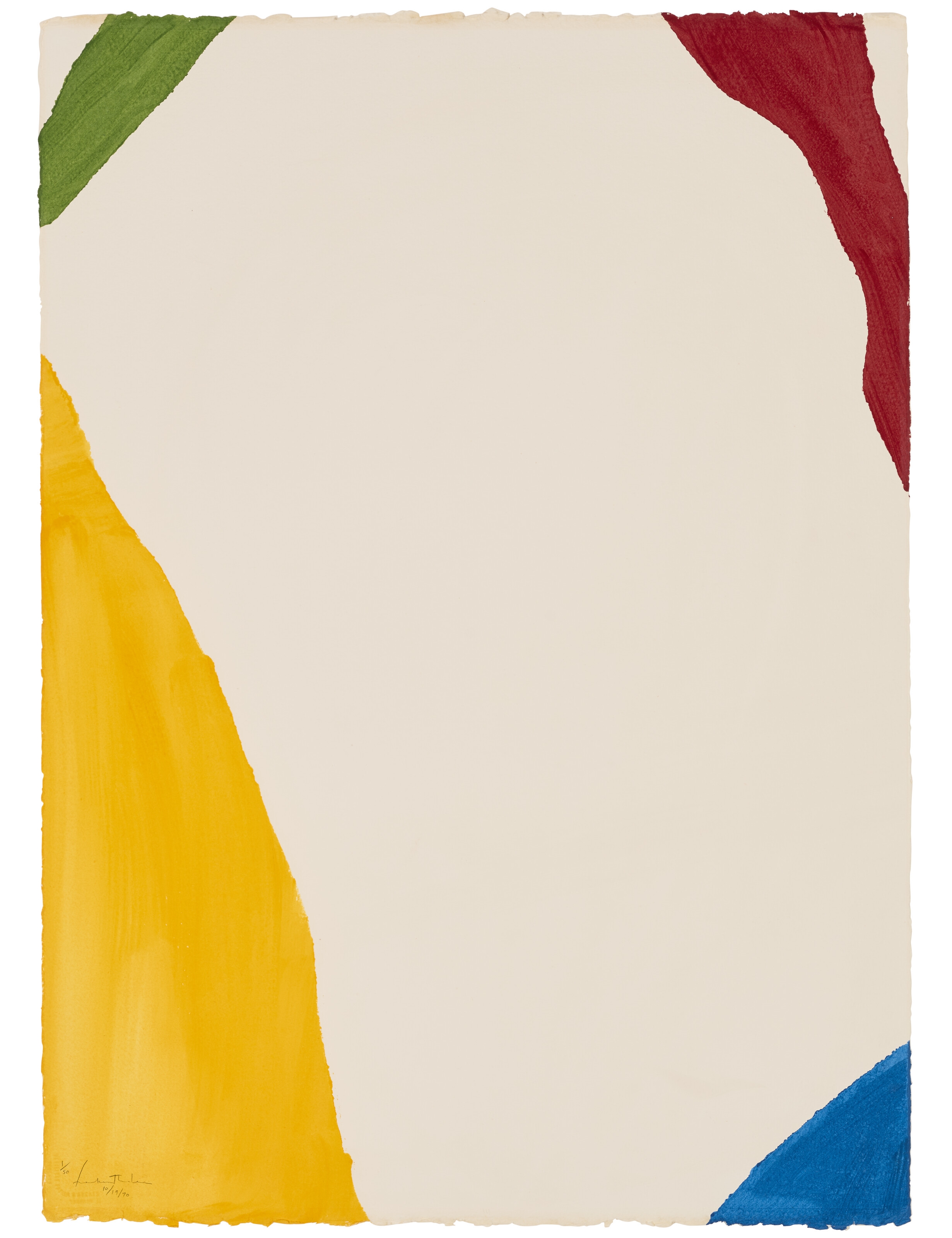 Helen Frankenthaler | Plaza Real (1987) | MutualArt