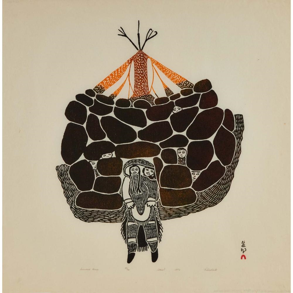 Pitseolak Ashoona | Animals I Know1972 #31 | MutualArt