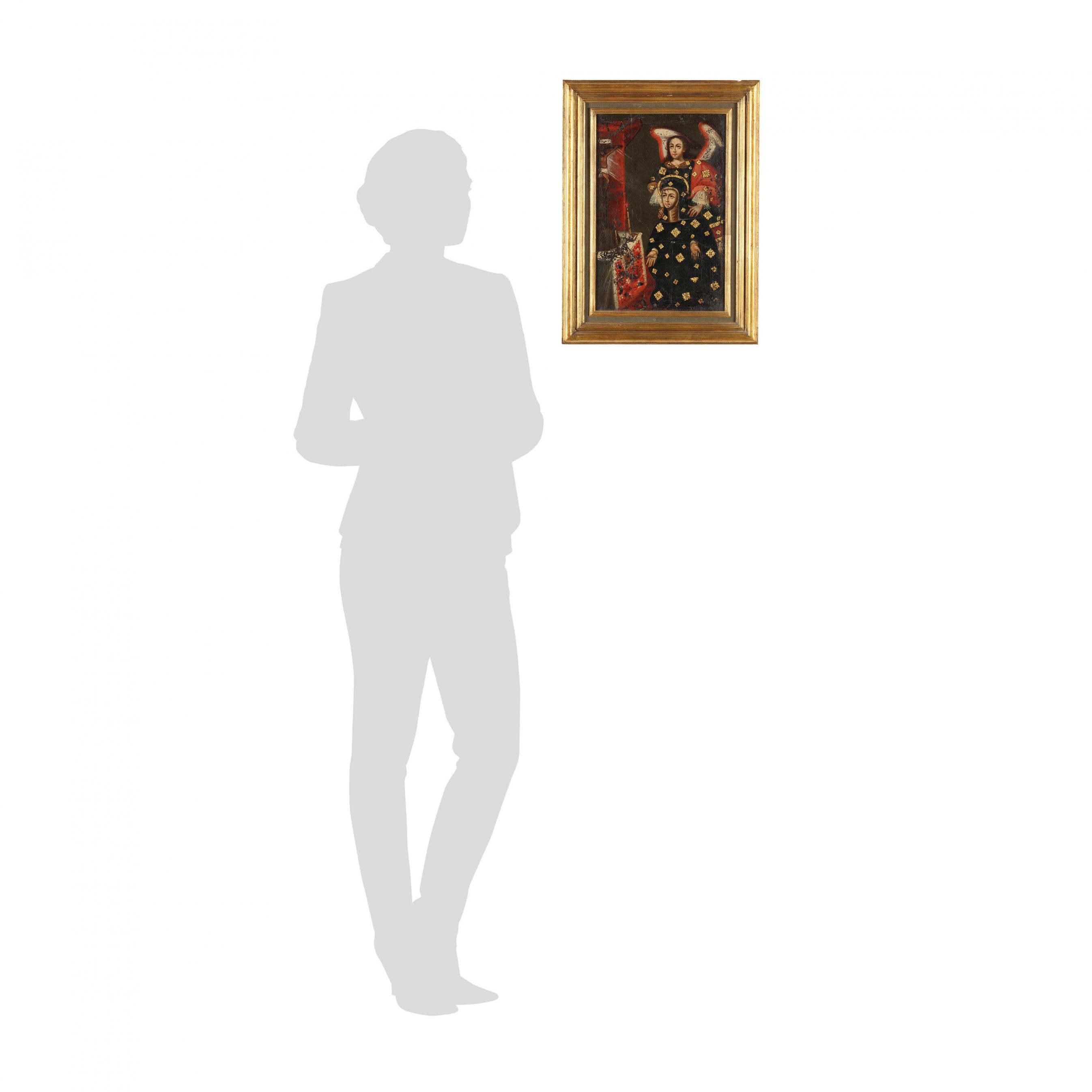 Cuzco School, 18th Century | The Partial Stigmata of Saint Rita | MutualArt