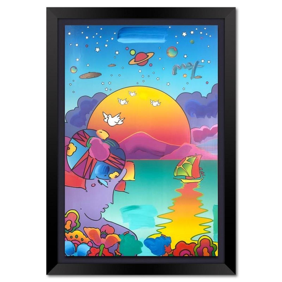 Peter Max | New Horizon | MutualArt