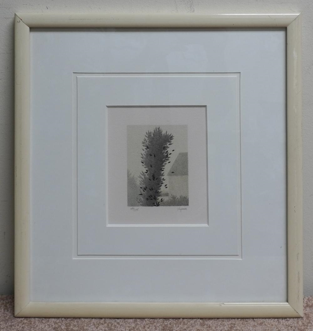 Robert Kipniss | The Lone Bush | MutualArt