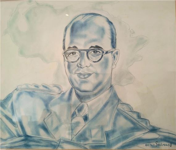 Boris Semenowitsch Smirnoff | A framed and glazed original watercolour ...