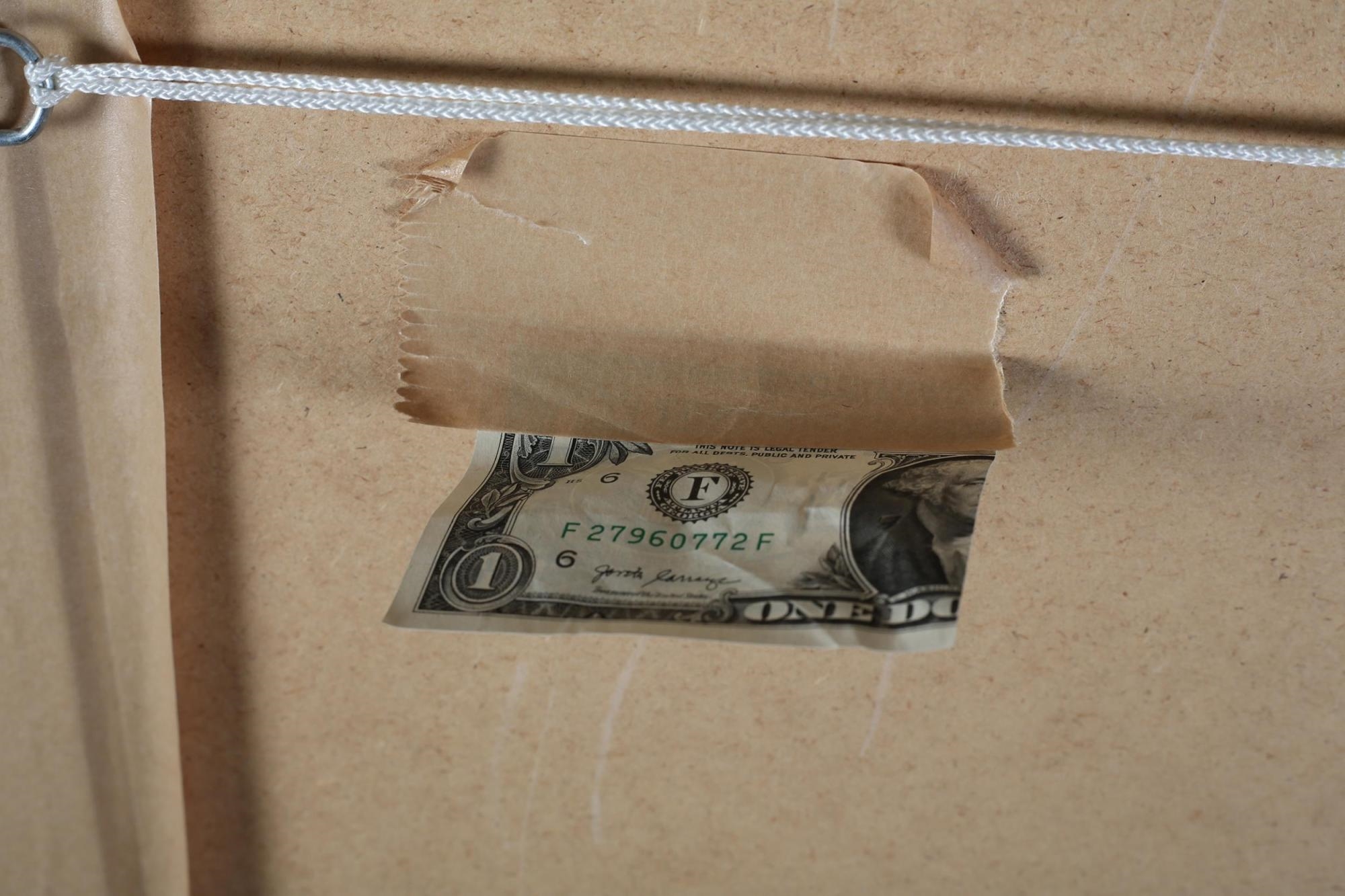 Richard Gower | 'Graffiti Wall - Discarded Newspaper' | MutualArt