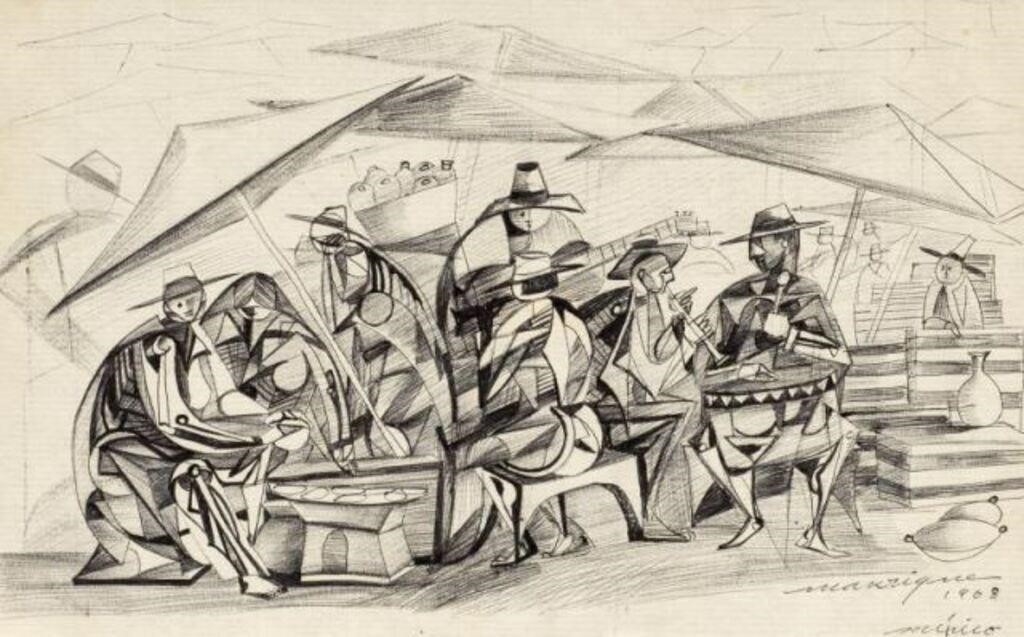 Daniel Manrique Arias | Figural Drawing by Daniel Manrique Arias (1968 ...