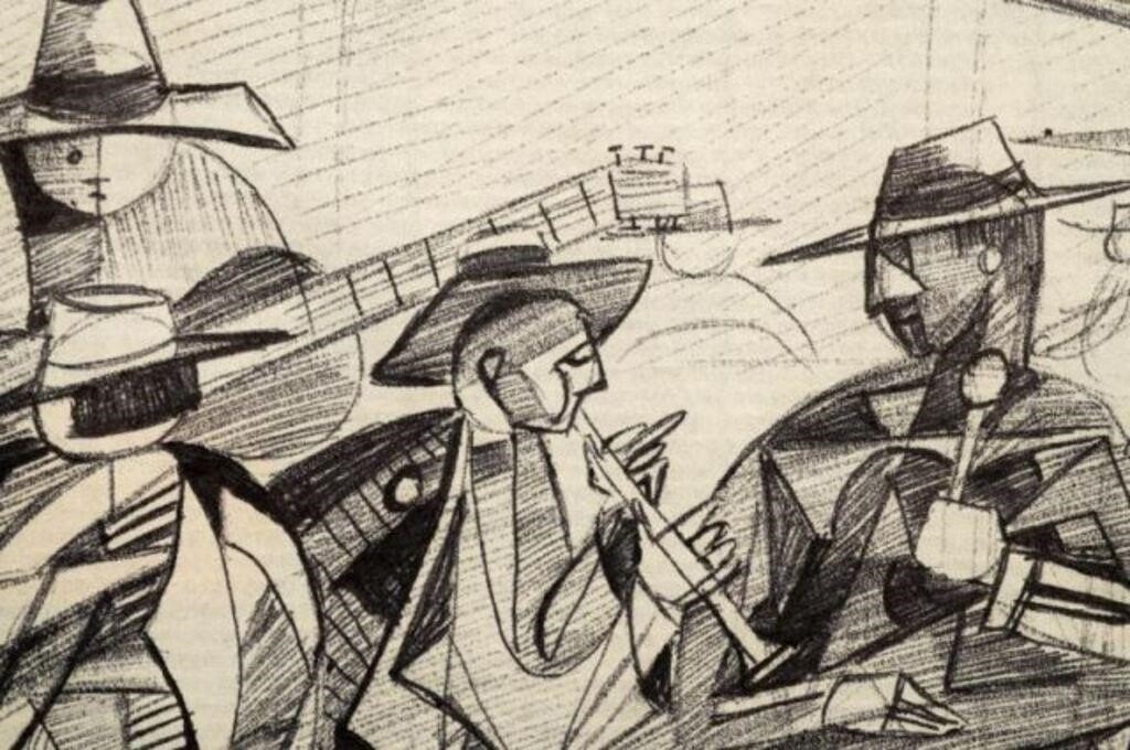 Daniel Manrique Arias | Figural Drawing by Daniel Manrique Arias (1968 ...