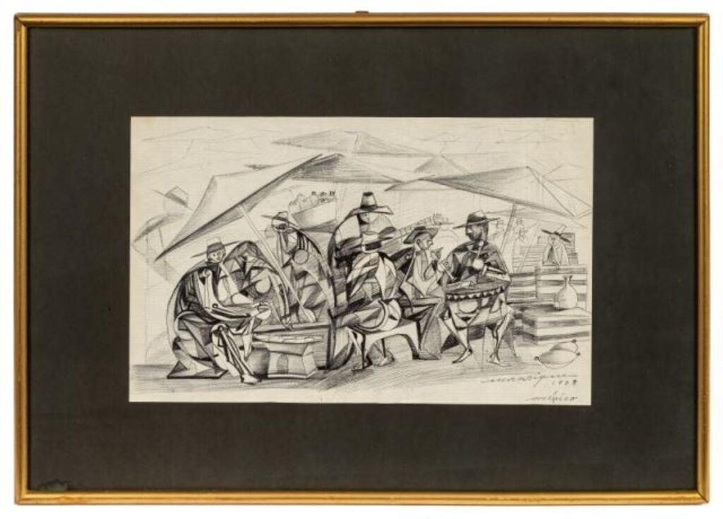 Daniel Manrique Arias | Figural Drawing by Daniel Manrique Arias (1968 ...