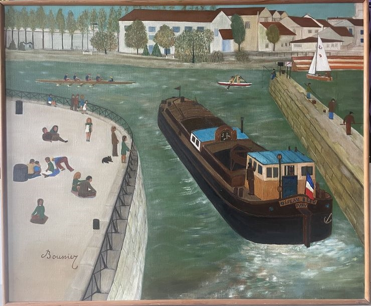 Claude BOUSSIER | Blue bird | MutualArt