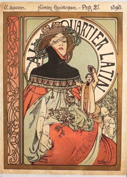 Alphonse Mucha | LA NATURE (Circa 1900) | MutualArt