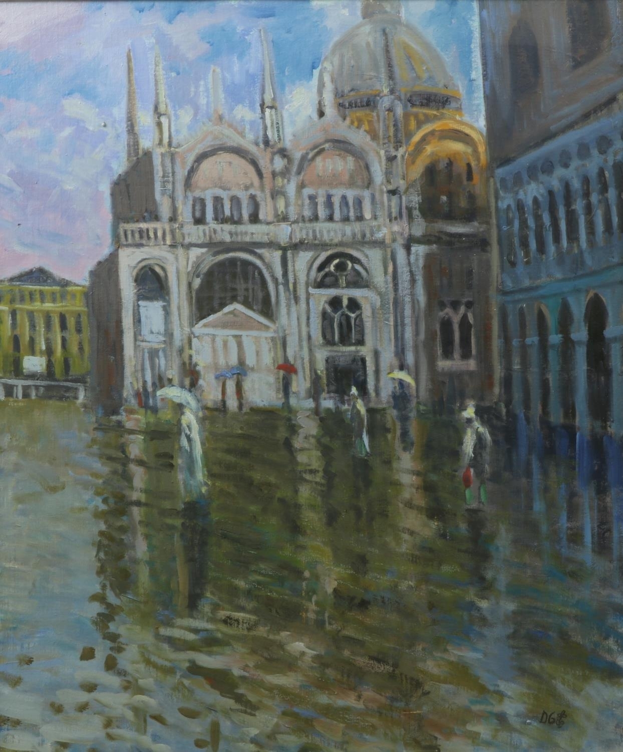David Goldberg | Aqua Alta Duomo | MutualArt