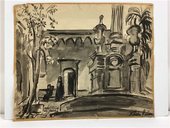 Elnora Hauser | Interior room scene | MutualArt