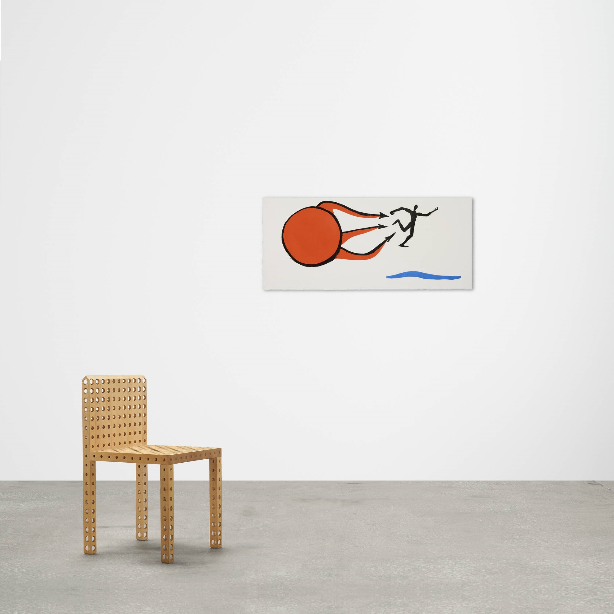Alexander Calder | Untitled (Red Sun and Figure) (from Le sacrilège d ...
