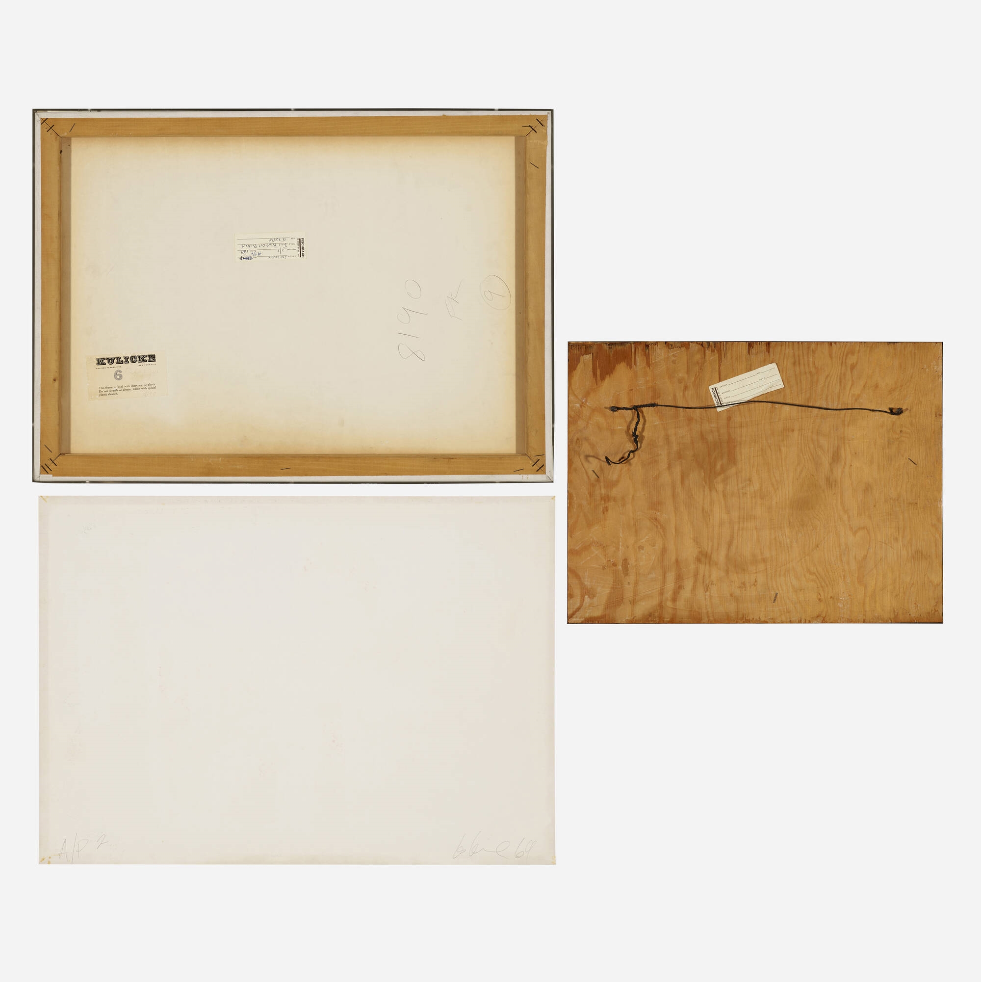 Les Levine | Three works (1969) | MutualArt