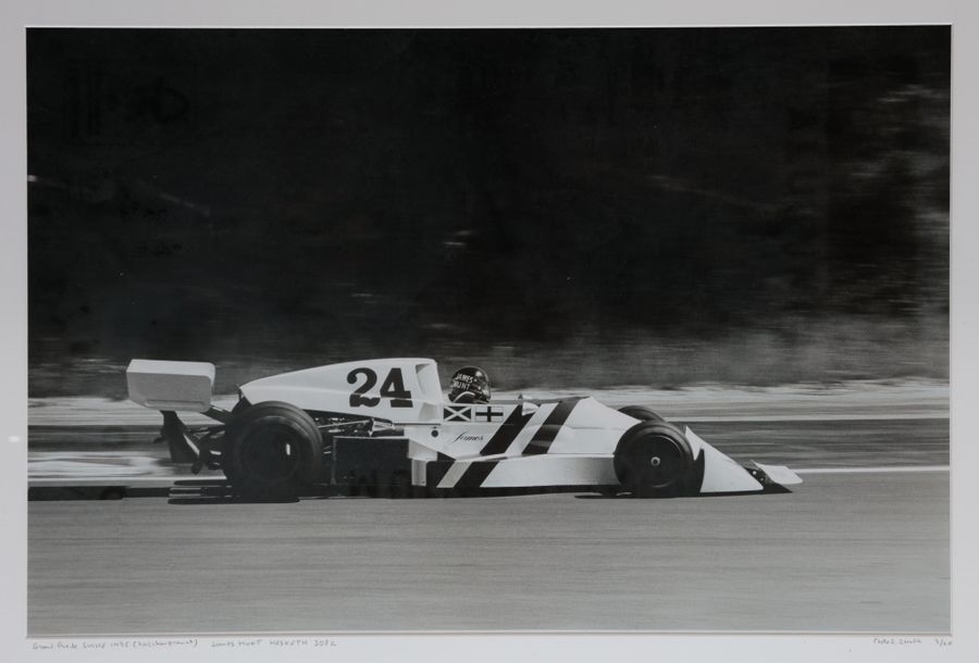 Serge Ihler | James Hunt driving the Hesketh (1975) | MutualArt