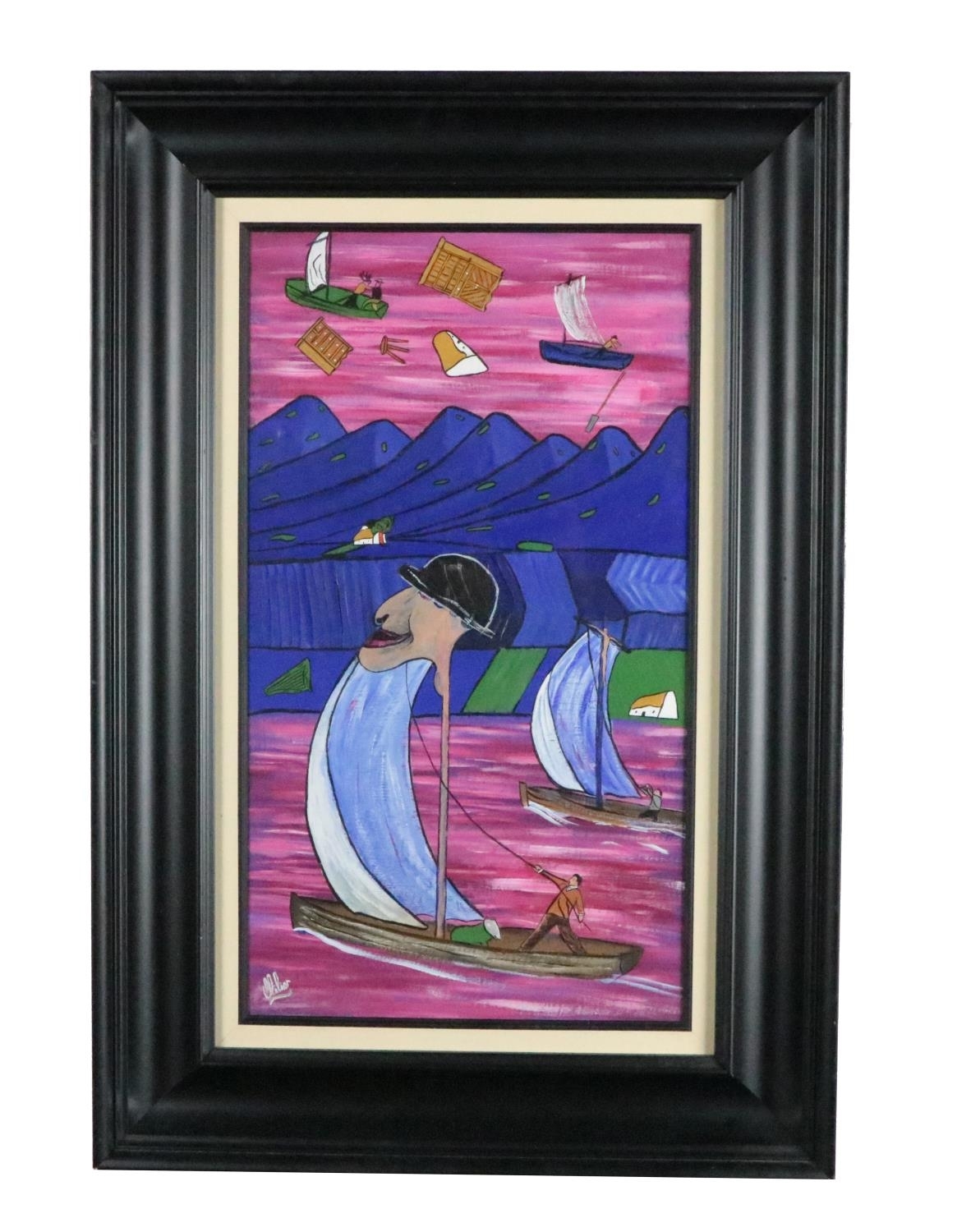 Oliver Curran | The Sad Green Pig | MutualArt