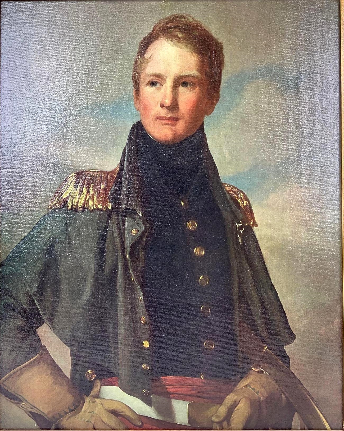 Thomas Sully | Giclée of Thomas Sully's portrait of Major Thomas Biddle ...