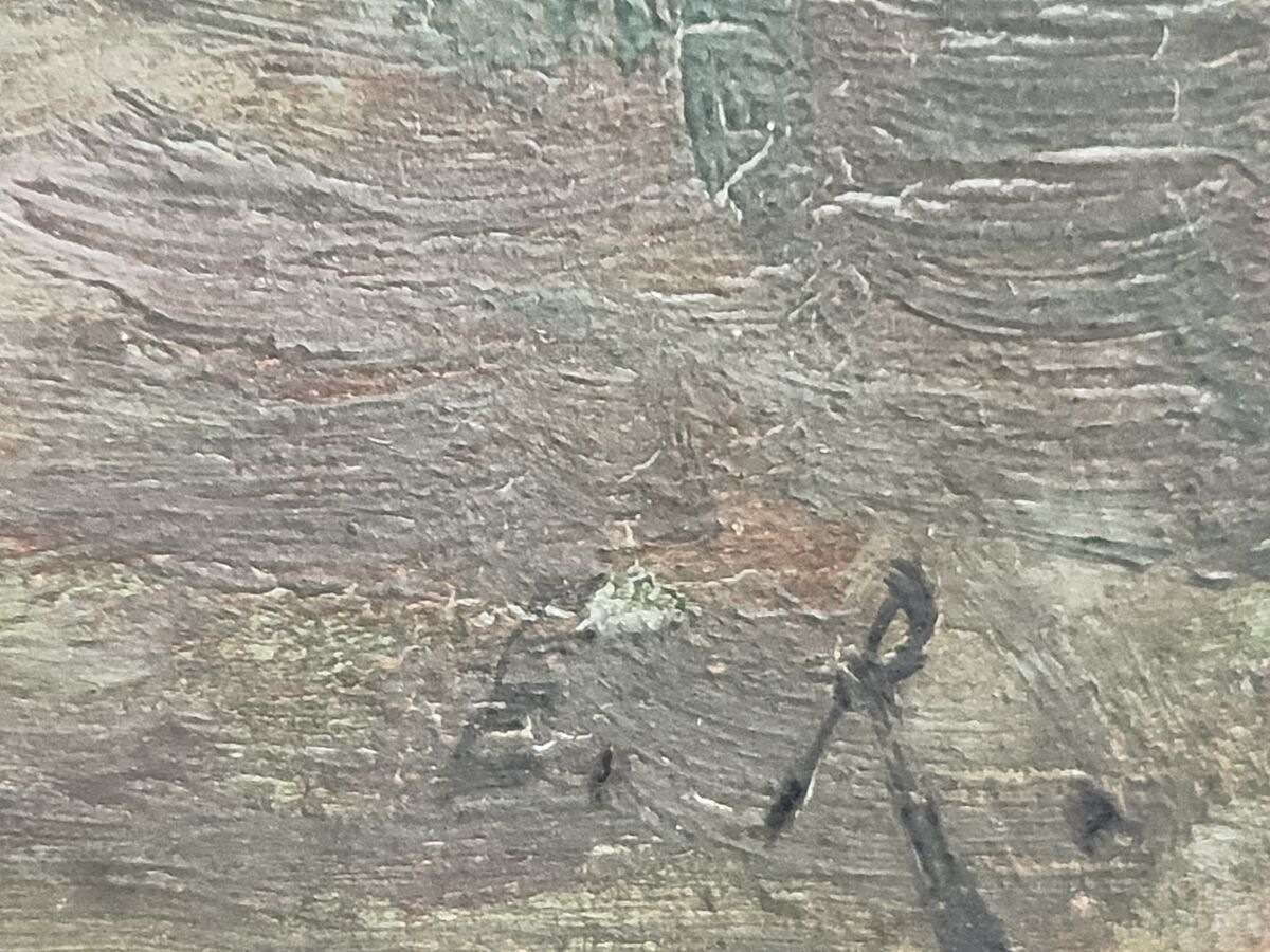 Edmond Adolphe Rudaux | Paysage monogrammée en bas à droite | MutualArt