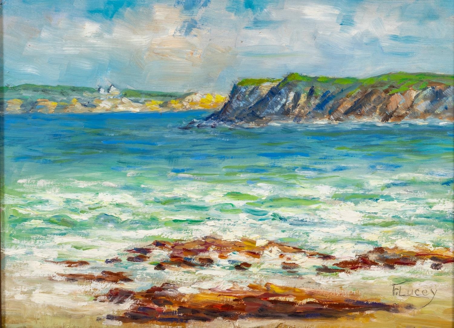 Florence Lucey | Coastal Scene | MutualArt