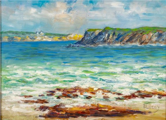 Florence Lucey | Coastal Scene | MutualArt