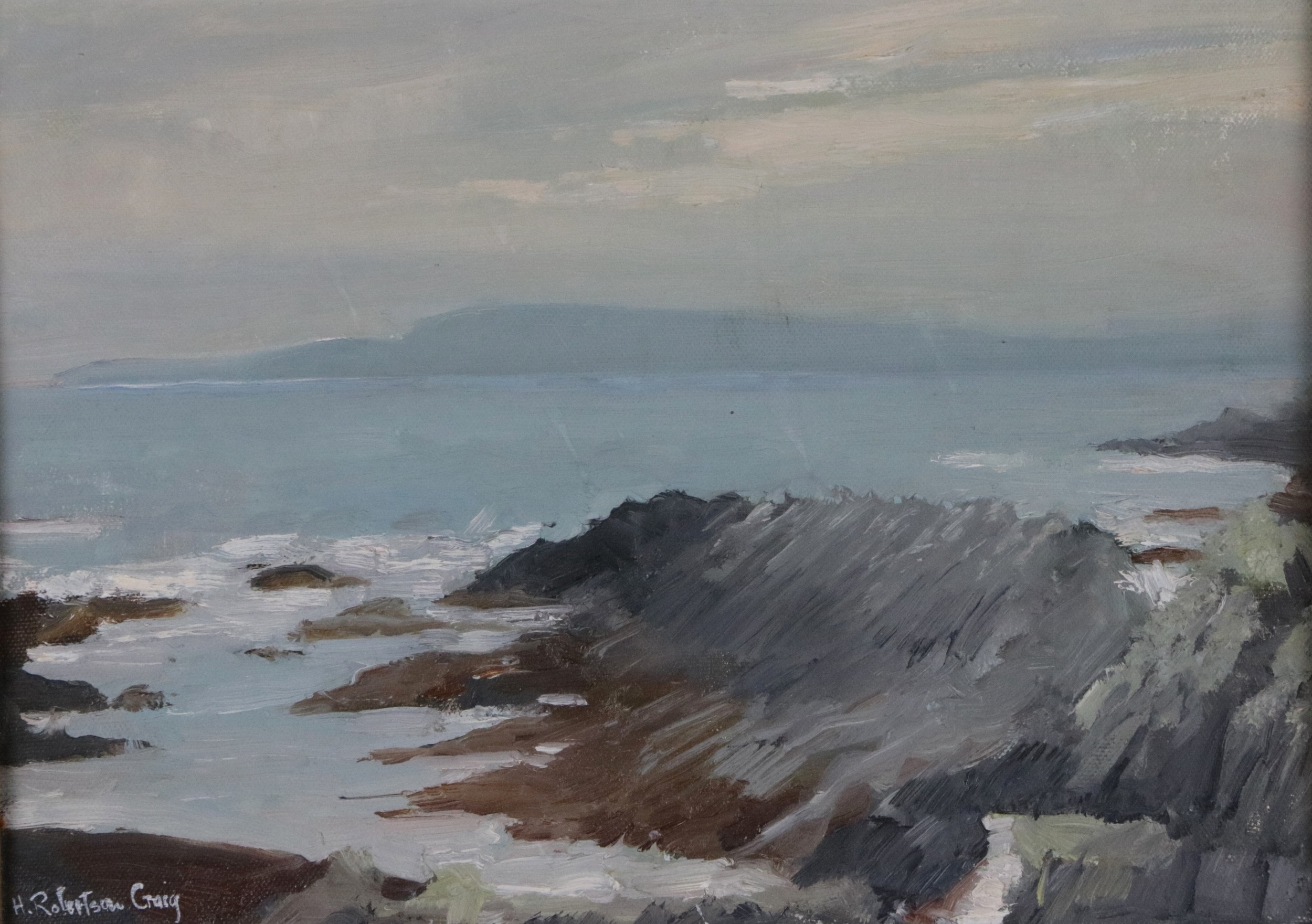 Henry Robertson Craig | Rocky Coastal Scene | MutualArt